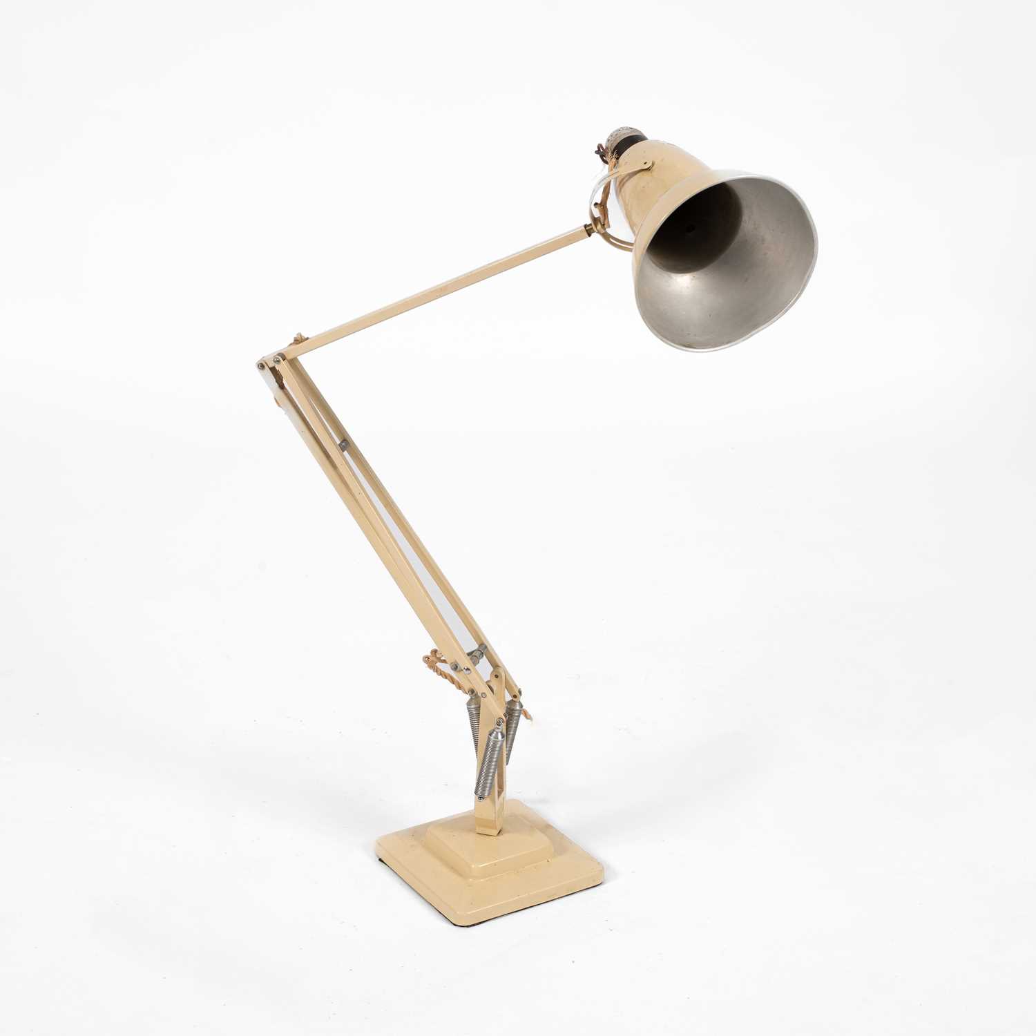 Lot 130 - A vintage cream painted Anglepoise desk lamp