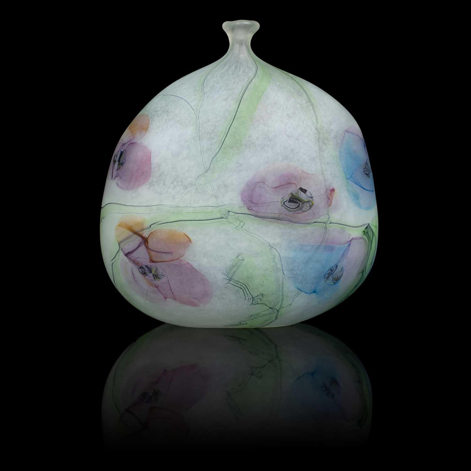 Lot 482 - Peter Layton (born 1937) a frosted glass
