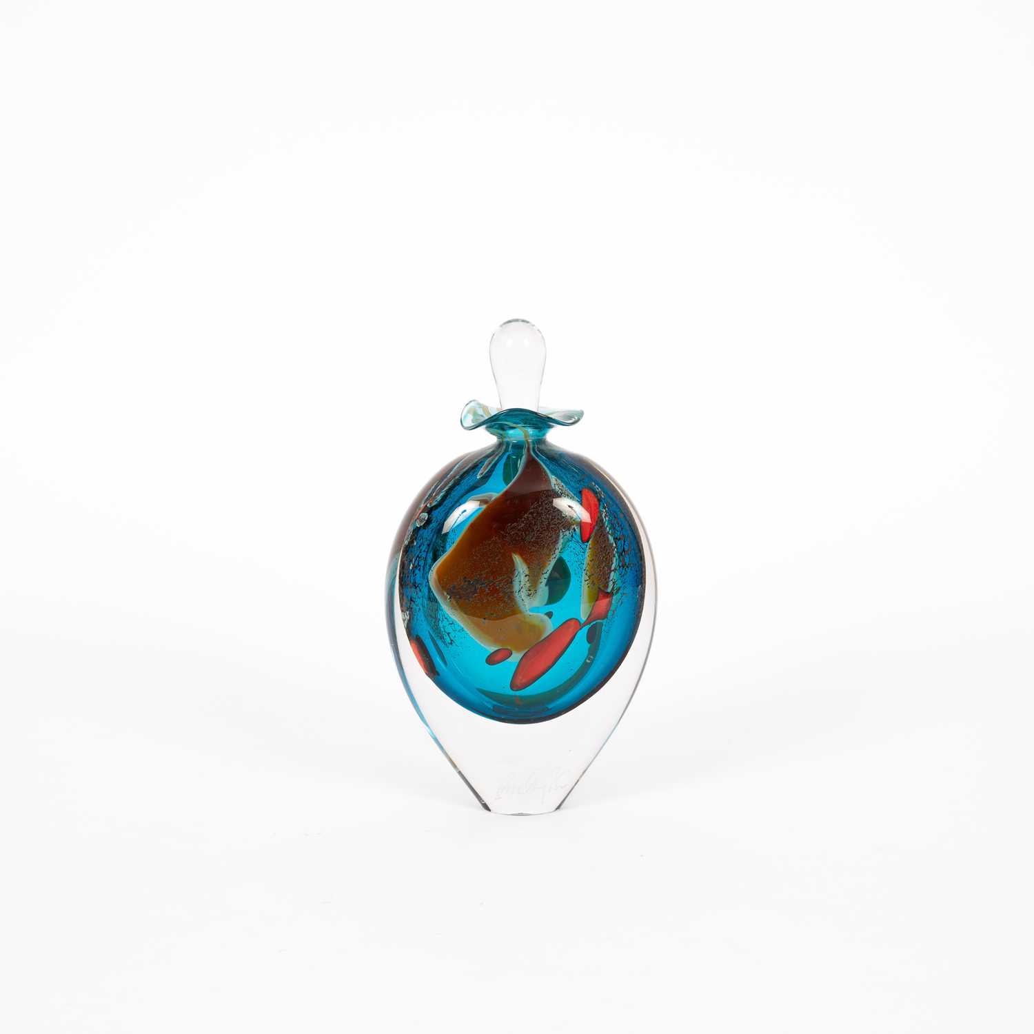 Lot 486 - Peter Layton (born 1937) a glass scent