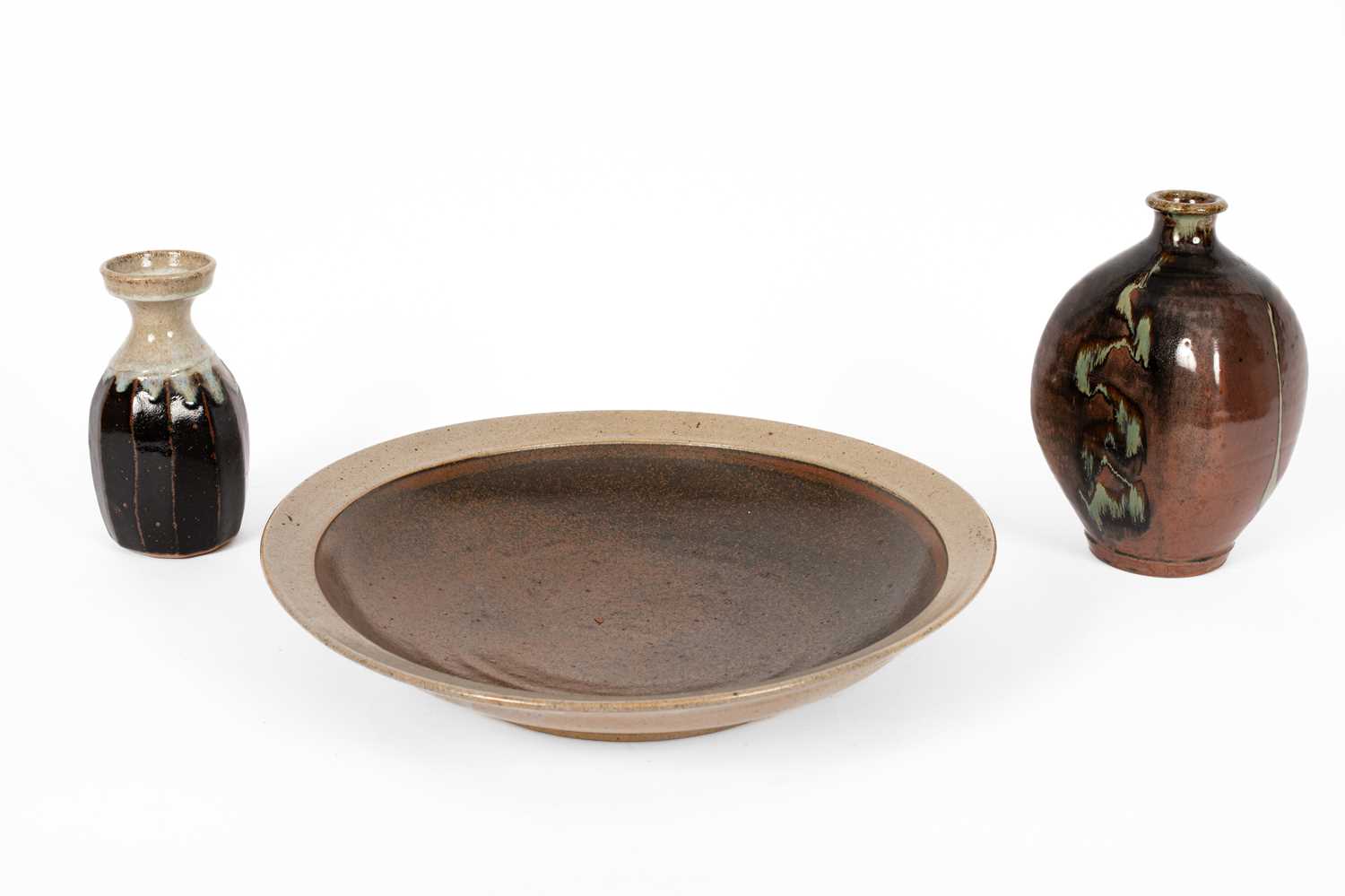 Lot 426 - A studio pottery charger/dish